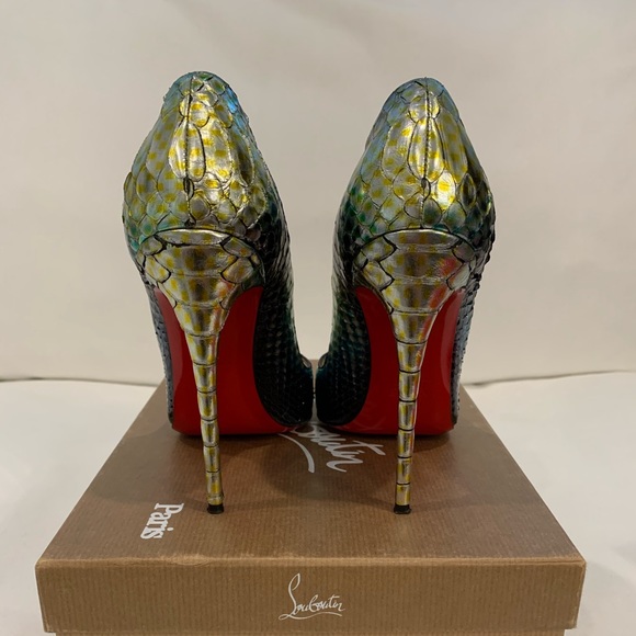 Christian Louboutin | Shoes | Christian Louboutin So Kate 2 Python ...